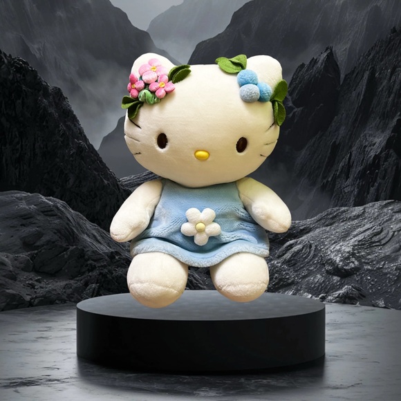 Hello Kitty | Toys | Hello Kitty Plush Toy With Blue Dress Collection ...